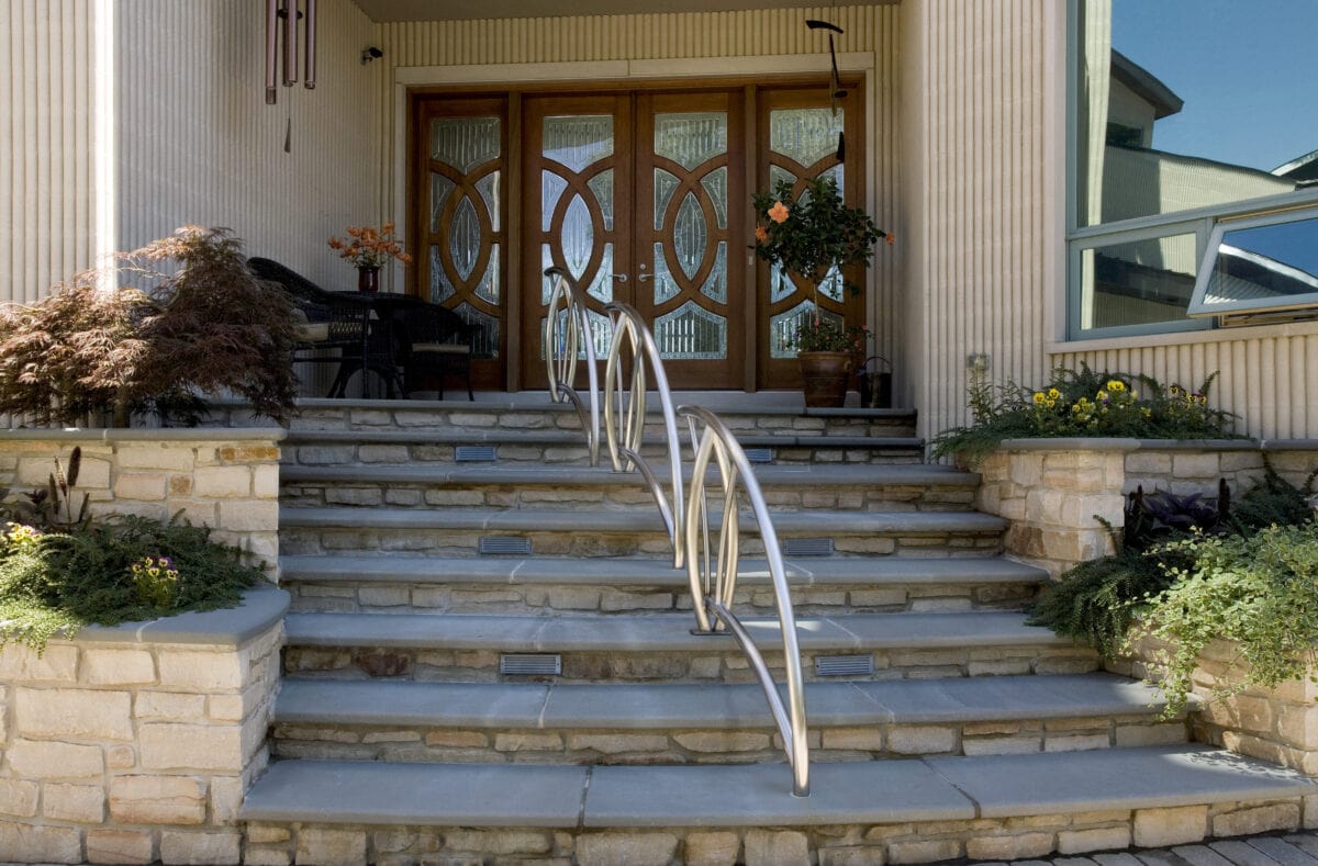 Stepping Stones Installation Chicago | Krügel Cobbles